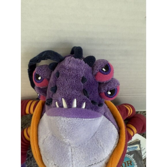 Disney | Toys | Disney Javier Beanbag Plush Monsters University Inc Rnr ...